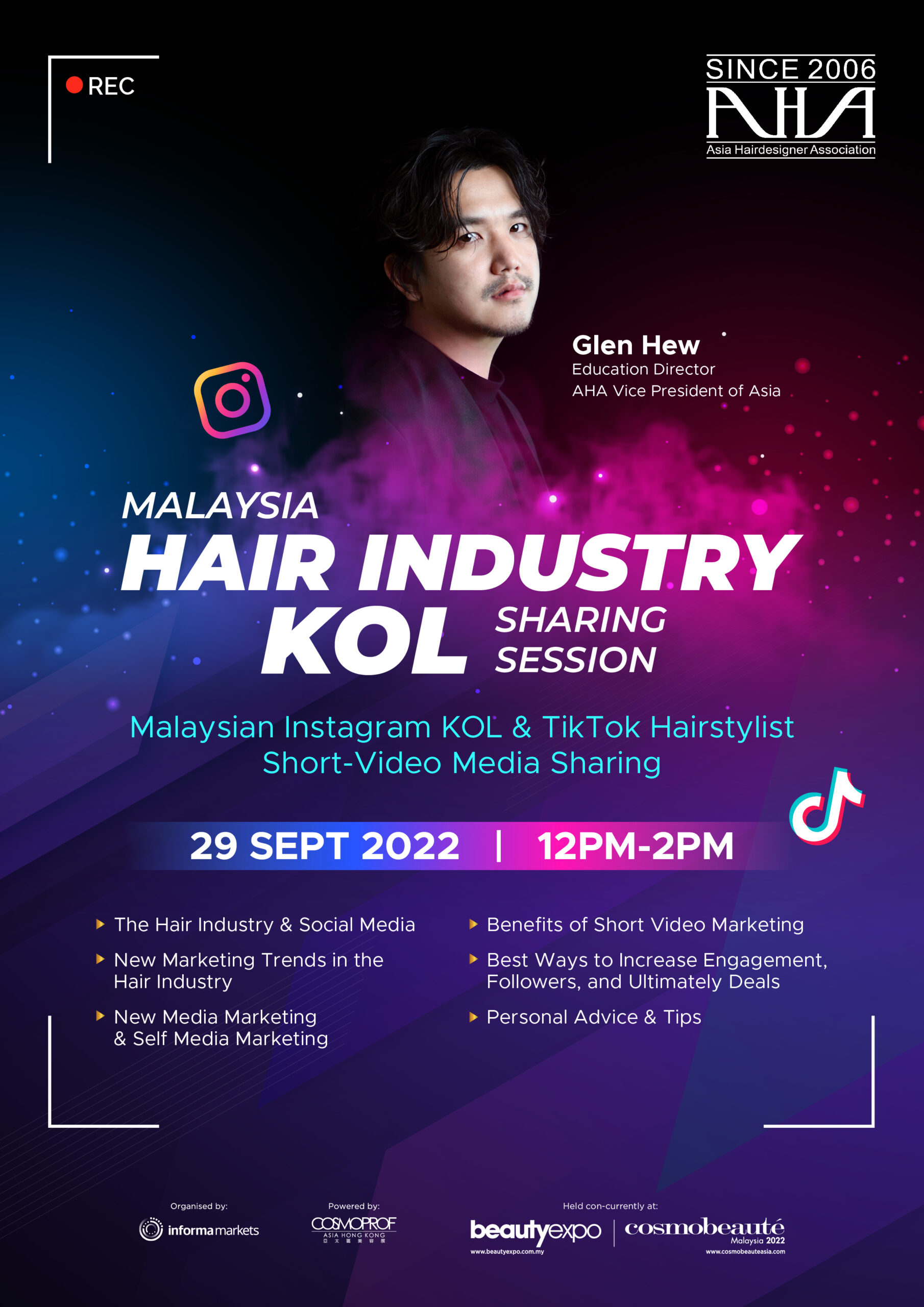 Malaysia Hair Industry KOL Sharing Session - beautyexpo